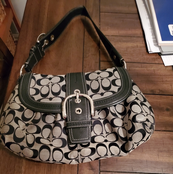 Coach | Bags | Coach F523 Soho Buckle Flap Shoulder Bag | Poshmark